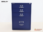 【BISLEY】ビスレー 1F3 ファイリングキャビネット テレワーク 4段 ブルー 出張買取 東京都目黒区 | ブランド家具買取は東京のリサイクルショップ チェリーズマーケットブランド家具 ...